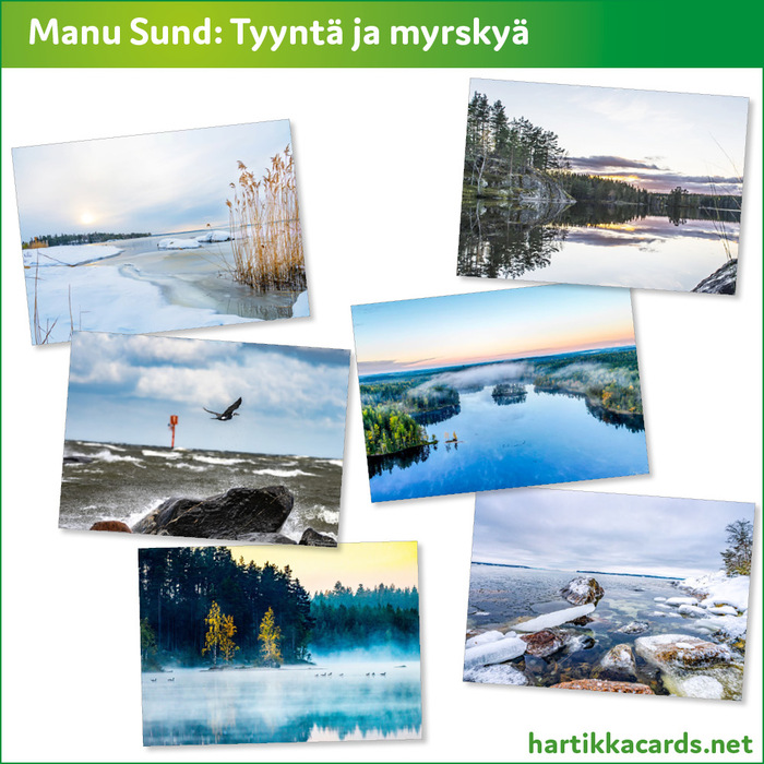 Toinenkin Manun sarja uusiksi! :: Hartikka Cards & Posters